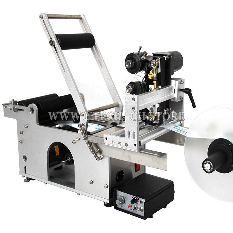 UT 50D Round bottle labeling and coding machine