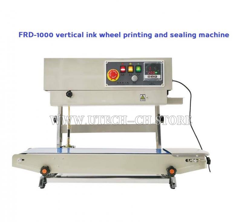FRD 1000 vertical ink wheel printing and sealing machine