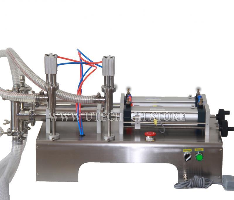 1000 5000 Double head liquid filling machine